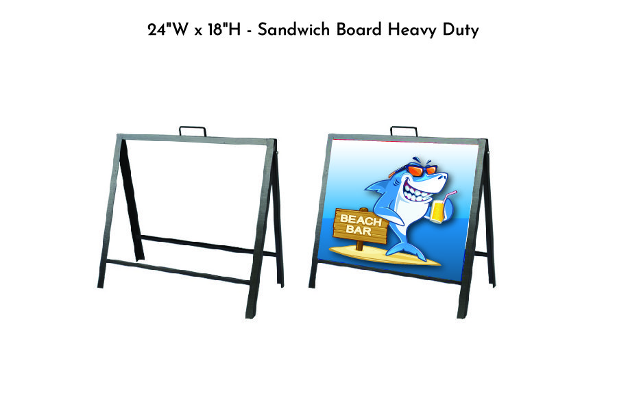Heavy Duty Metal A-Frame – Signs Depot