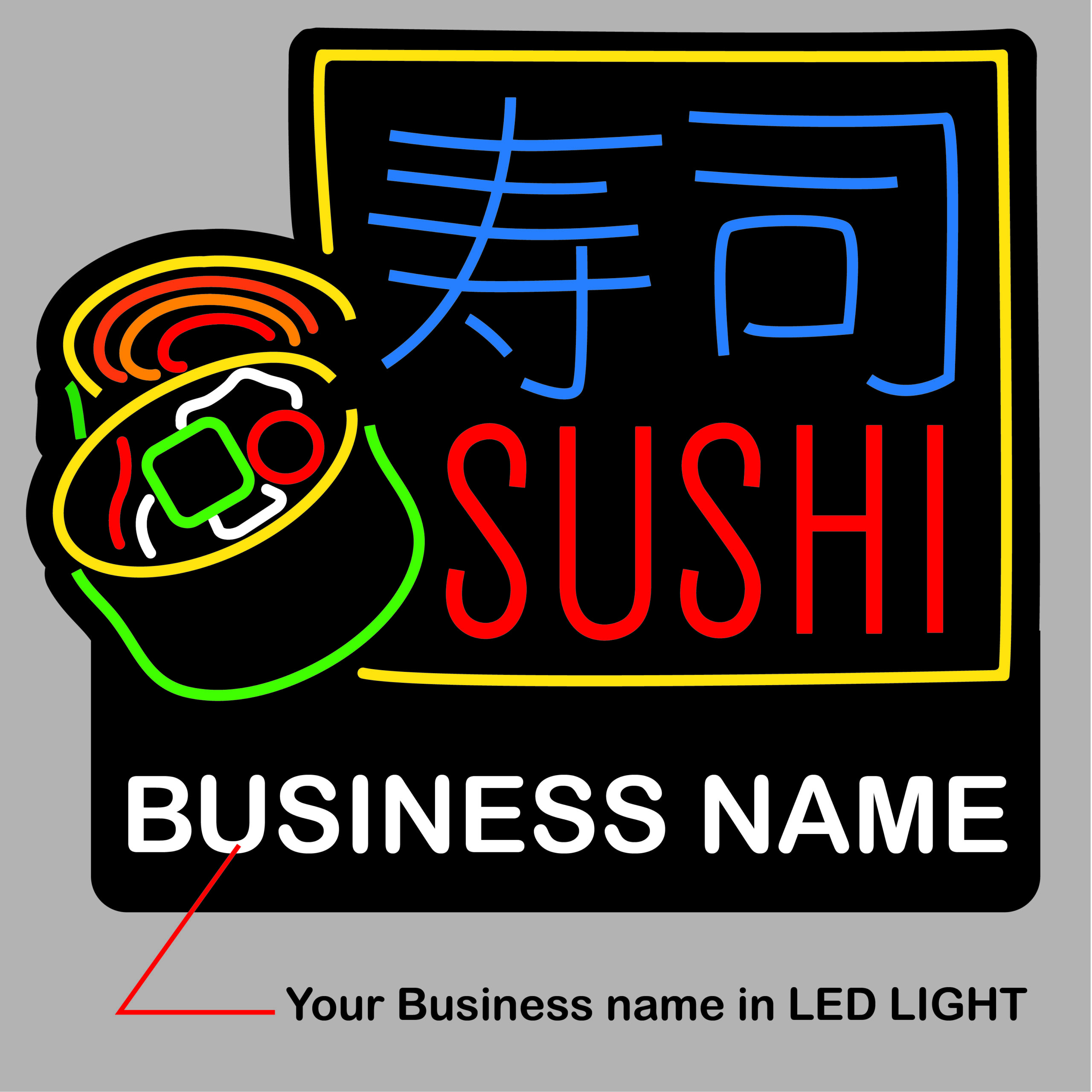 Sushi Neon Sign – Signs Depot